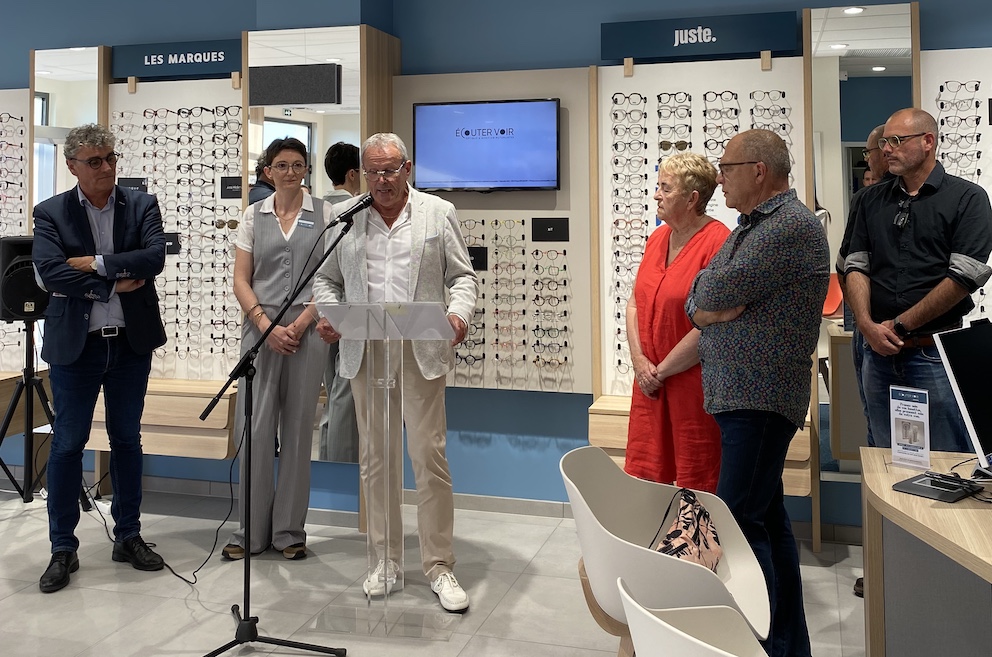 Un centre d’optique et d’audition Ecouter Voir s’ouvre à Olemps - Média 12